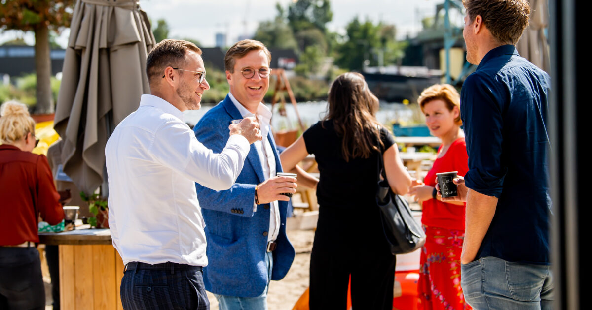 Het team van evenementenbureau Obsession. Partners for… - Obsession